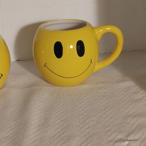 Pier 1 | Dining | Yellow Smiley Face Pier One Happy Face Cups Matching ...